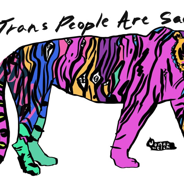 Trans Tiger - Etsy