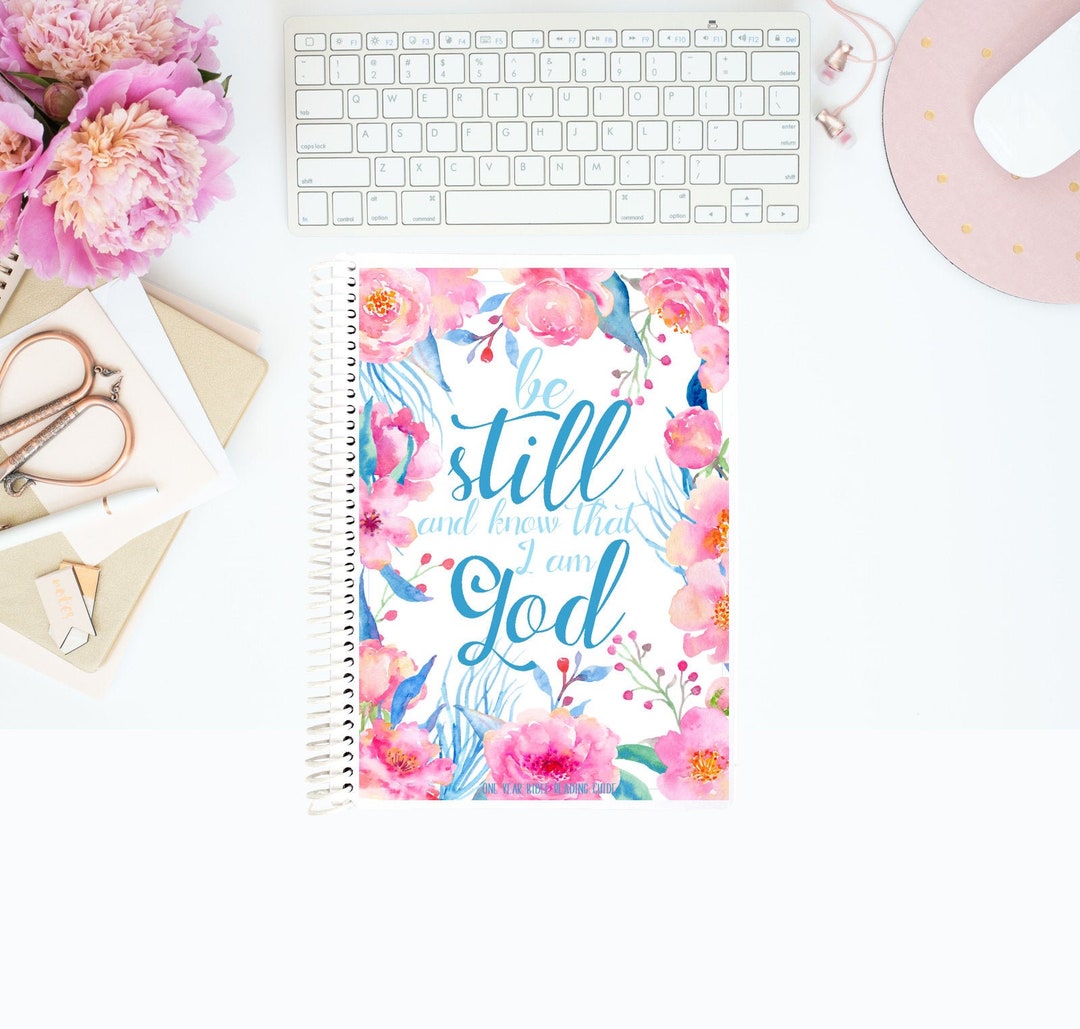 One Year Bible Reading Guide, Study Journal, Through the Bible Plan, 40 ...