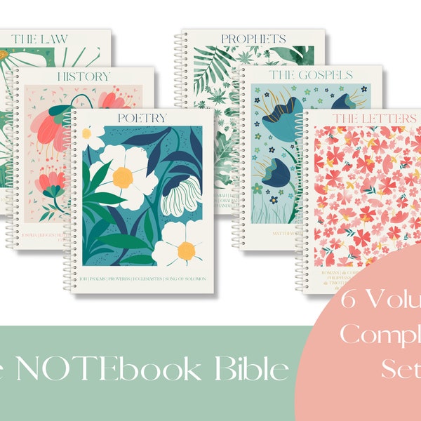 Spiral Bound Bible - Etsy