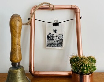 Copper pipe art | Etsy