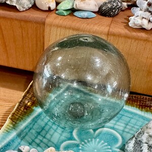 Blue Glass Float - a Gift From the Sea - Nautical - Fishing Float ...