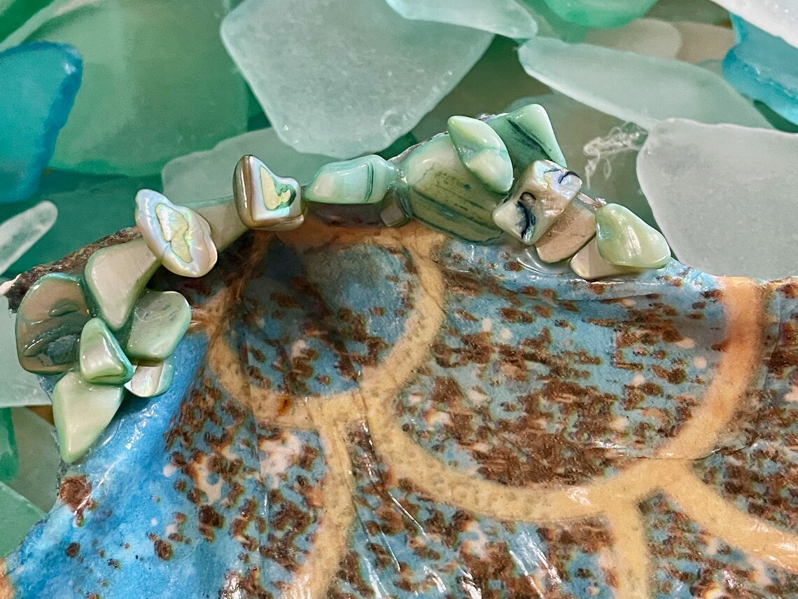 Clam Sea Shell Mermaid Scale Tissue Paper With Blue Mother - Etsy