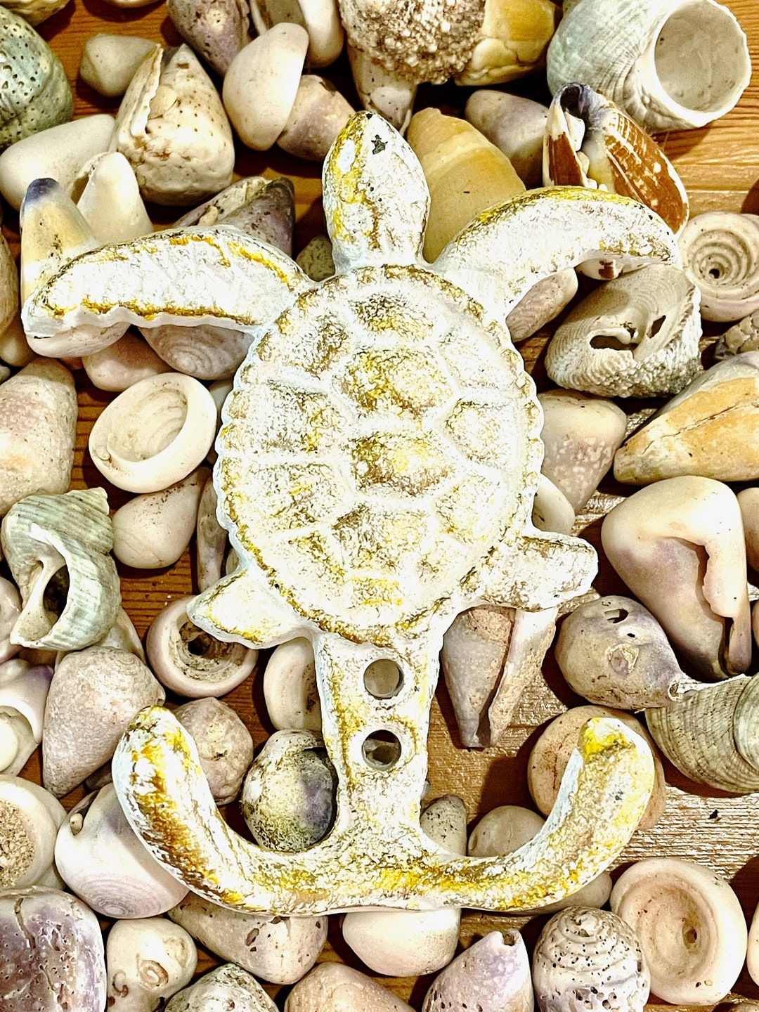 Iron Turtle Hook - Use - Nautical Ornament - Ocean - Decorative ...