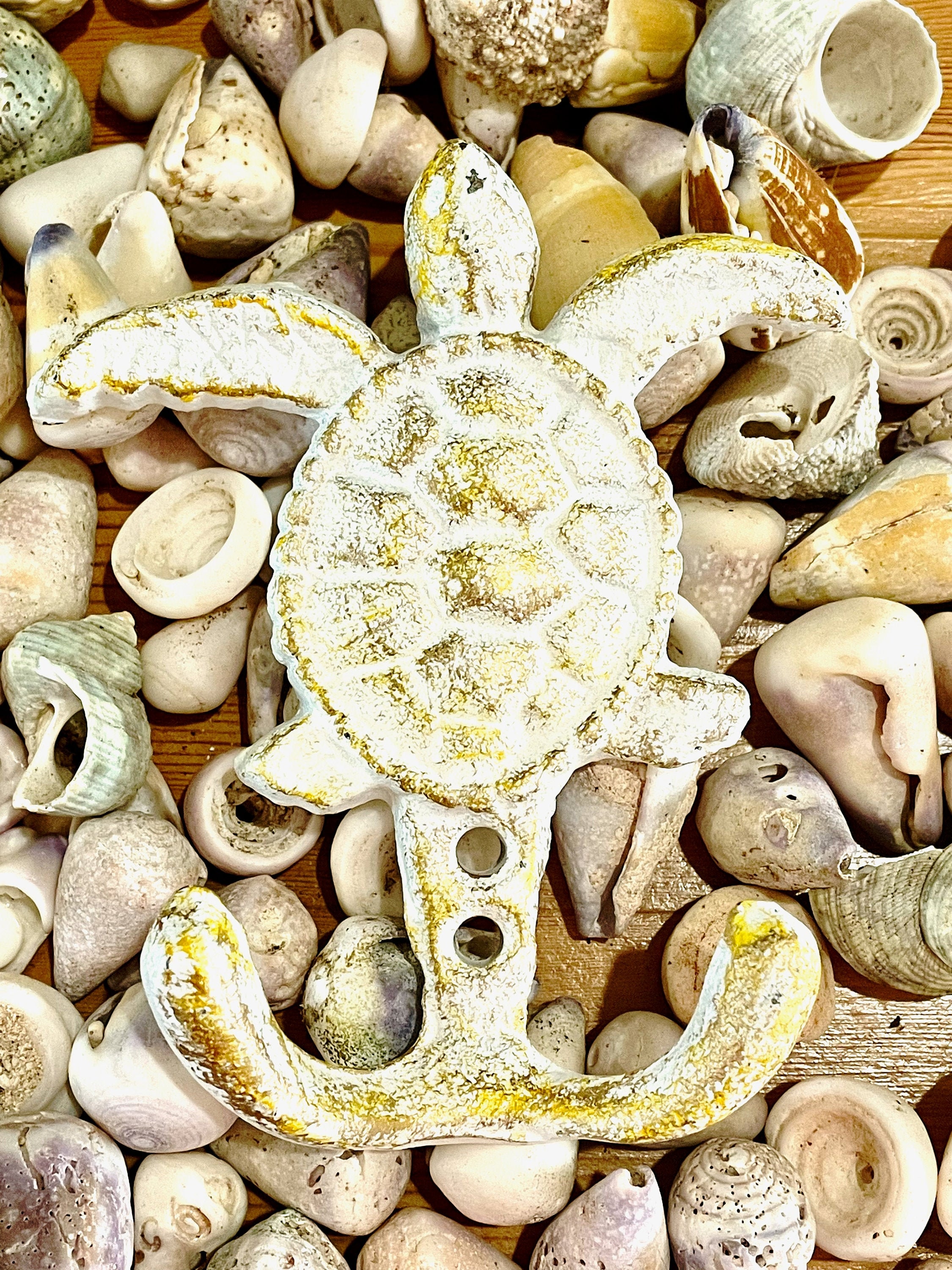 Iron Turtle Hook - Use - Nautical Ornament - Ocean - Decorative ...