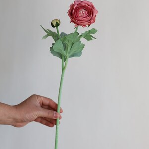 Luxe Faux Ranunculus, Real Touch Ranunculus, Fake Ranunculus, Silk ...