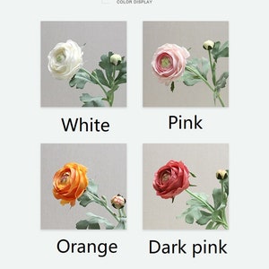 Luxe Faux Ranunculus, Real Touch Ranunculus, Fake Ranunculus, Silk ...