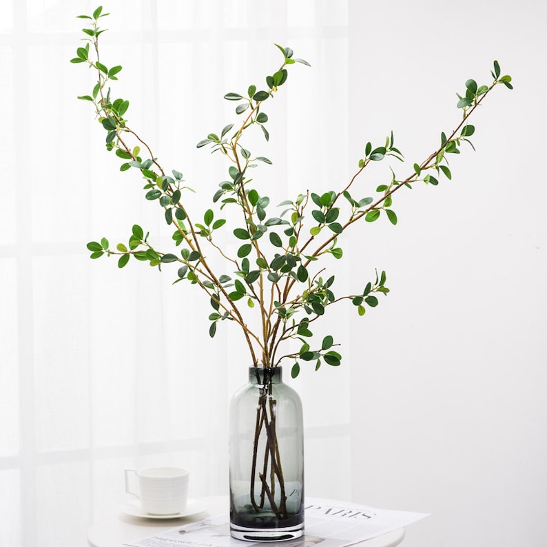 40 Real Touch Faux Aglaia Odorata Tree Branch Stem - Etsy