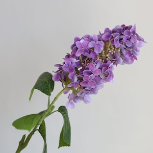 27.5" Real Touch Huge Cone Shaped Hydrangeas, Real Touch Flowers, Faux ...