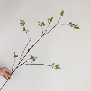 40 Faux Plant Stem, Decorative Leaf, Fake Greenery, Artificial Plant ...