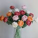 Luxe Faux Ranunculus, Real Touch Ranunculus, Fake Ranunculus, Silk ...