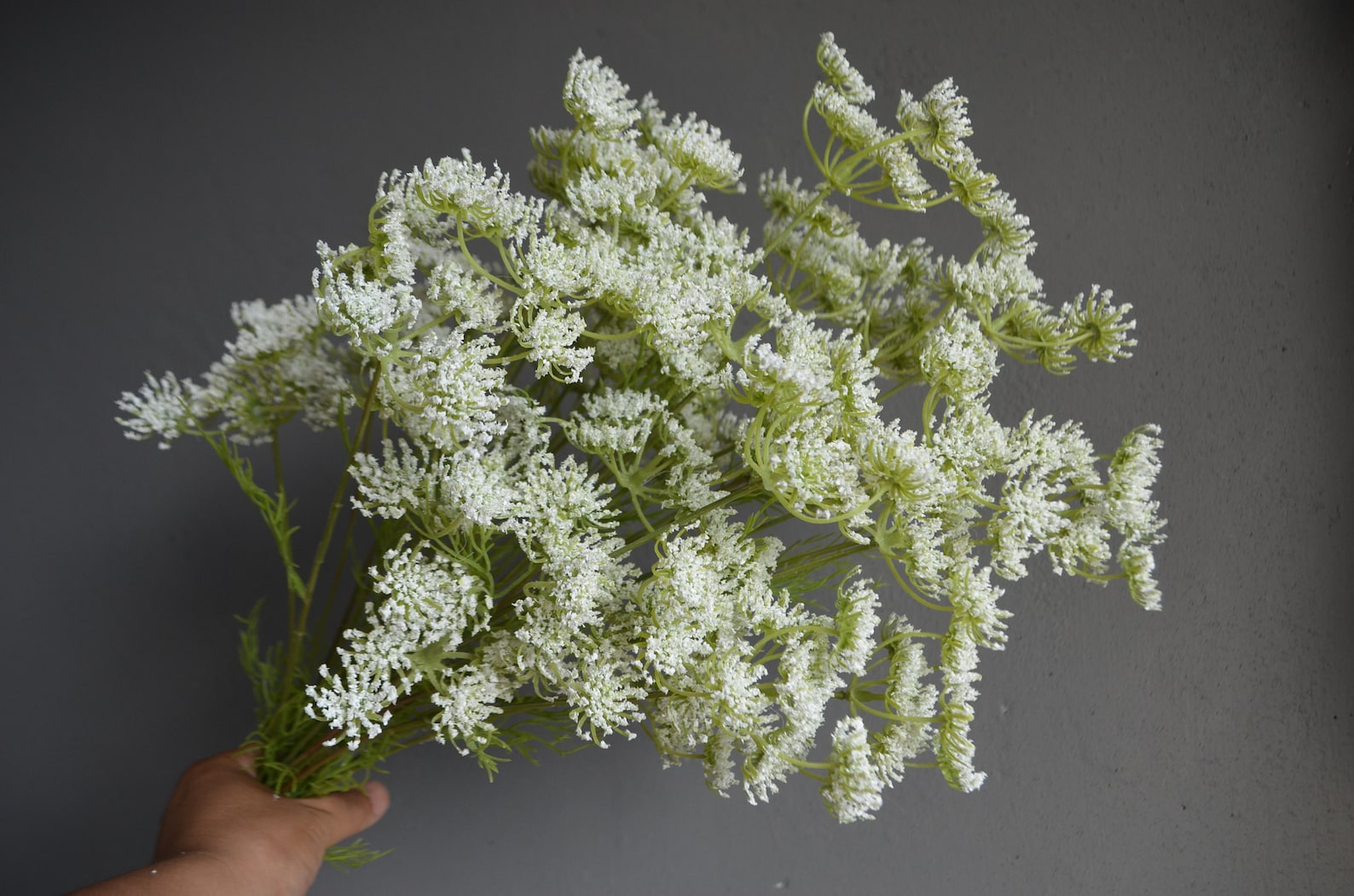 White Fake Flowers, Small White Artificial Flowers, Filler Leaves, Faux ...