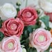 Luxe Faux Ranunculus, Real Touch Ranunculus, Fake Ranunculus, Silk ...