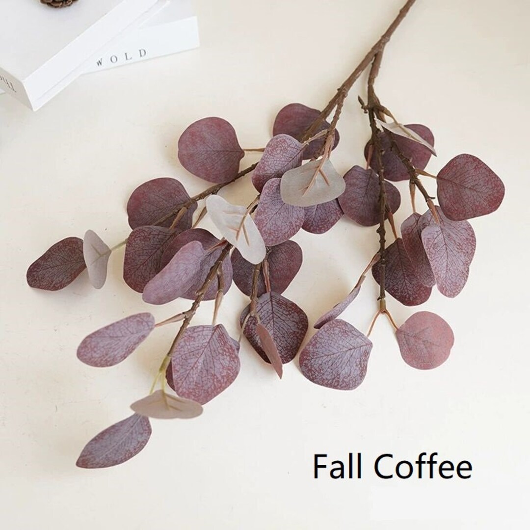 Fall Eucalyptus, Artificial Eucalyptus, Eucalyptus Stems, Faux ...