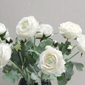 Luxe Faux Ranunculus Real Touch Ranunculus Fake Ranunculus - Etsy