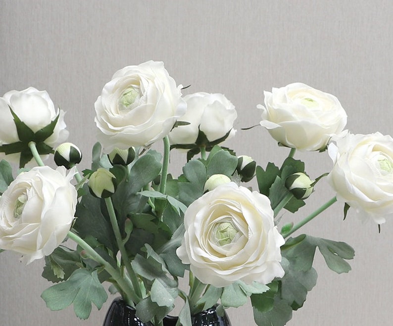 Luxe Faux Ranunculus Real Touch Ranunculus Fake Ranunculus - Etsy