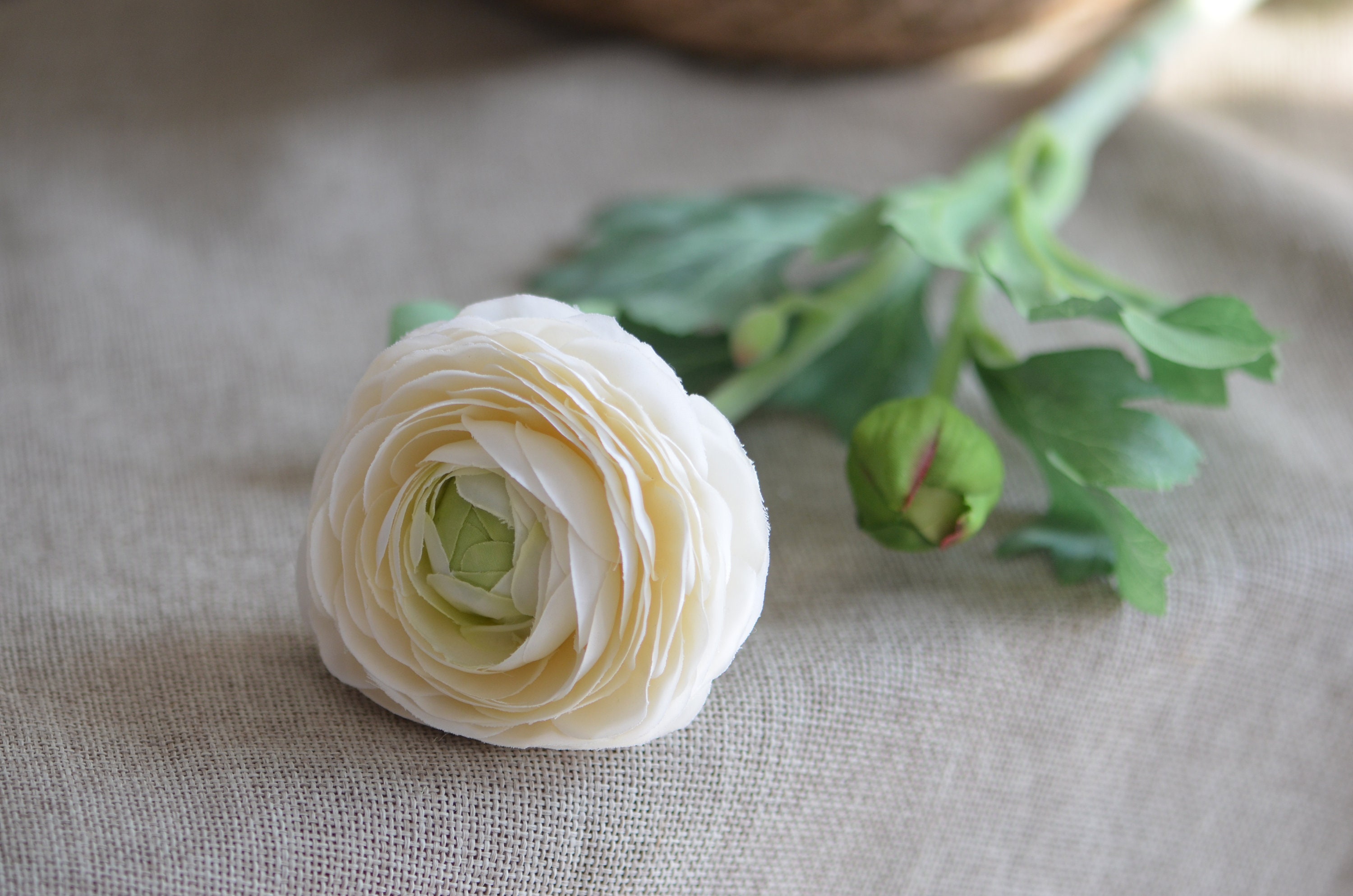 Luxe Faux Ranunculus Silk Ranunculus Artificial Flowers - Etsy