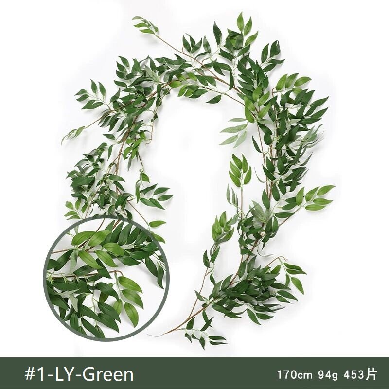 Willow Garland, Willow Leaves, Willow Vines, Willow Greenery, Willow ...