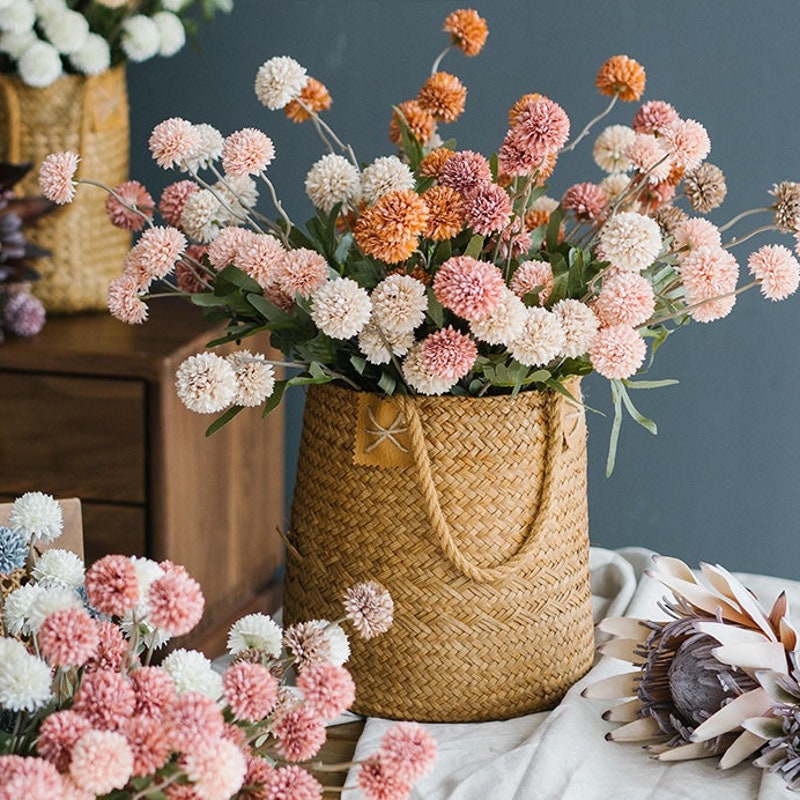 Faux Flowers - Etsy
