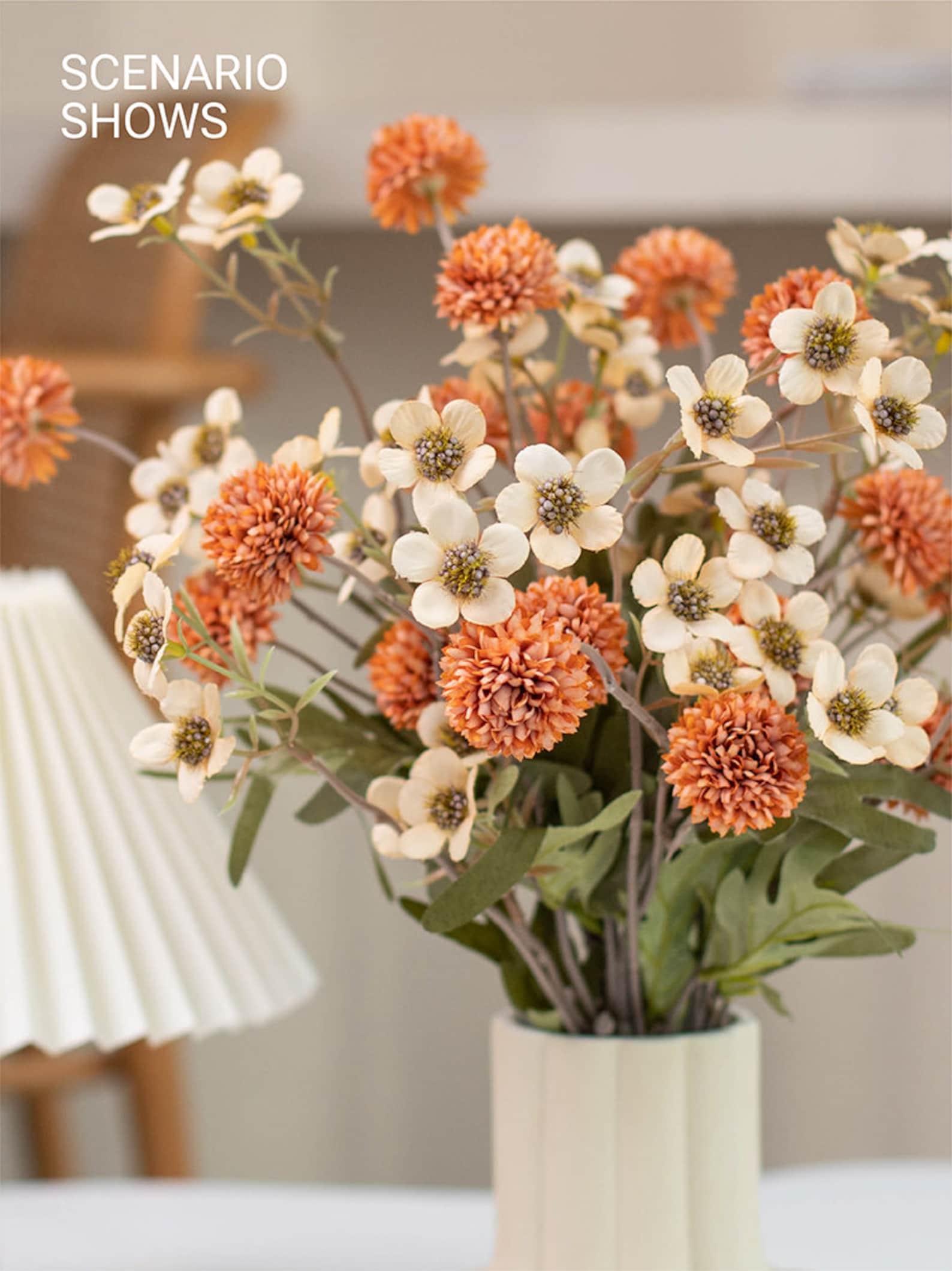 Small Fake Flowers, Silk Fall Flowers, Tiny Silk Flowers, Faux Filler ...