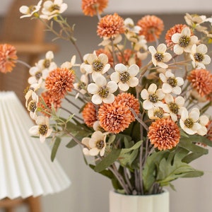 Small Fake Flowers, Silk Fall Flowers, Tiny Silk Flowers, Faux Filler ...