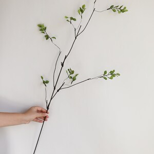 40 Faux Plant Stem, Decorative Leaf, Fake Greenery, Artificial Plant ...