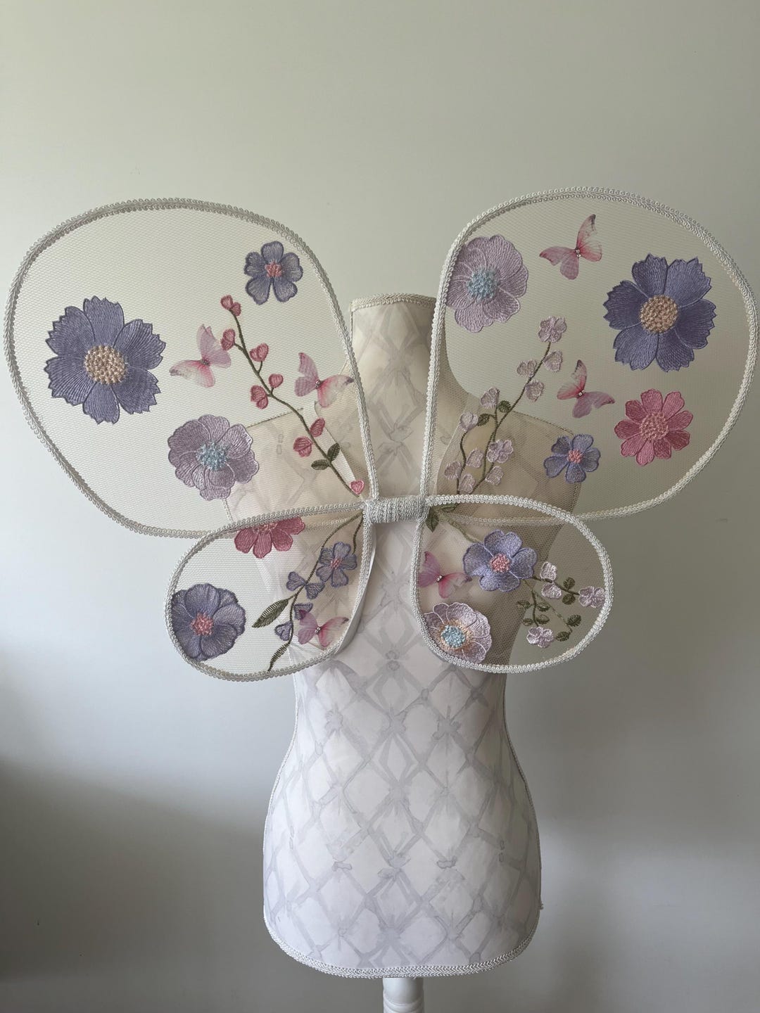 Adult Wild Flower Fairy Wings | Flower Fairy Wings | Lace Fairy Wings ...