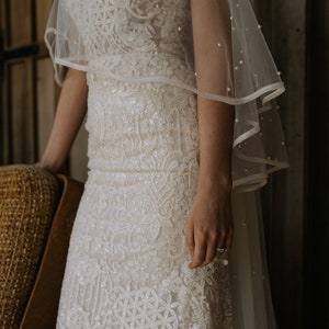 Pearl Cape, Pearl Long Cape, Pearl Cover-up, Bridal Cape, Plus Size ...