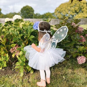 Daisy Fairy Wings Flower Fairy Wings Lace Fairy Wings - Etsy