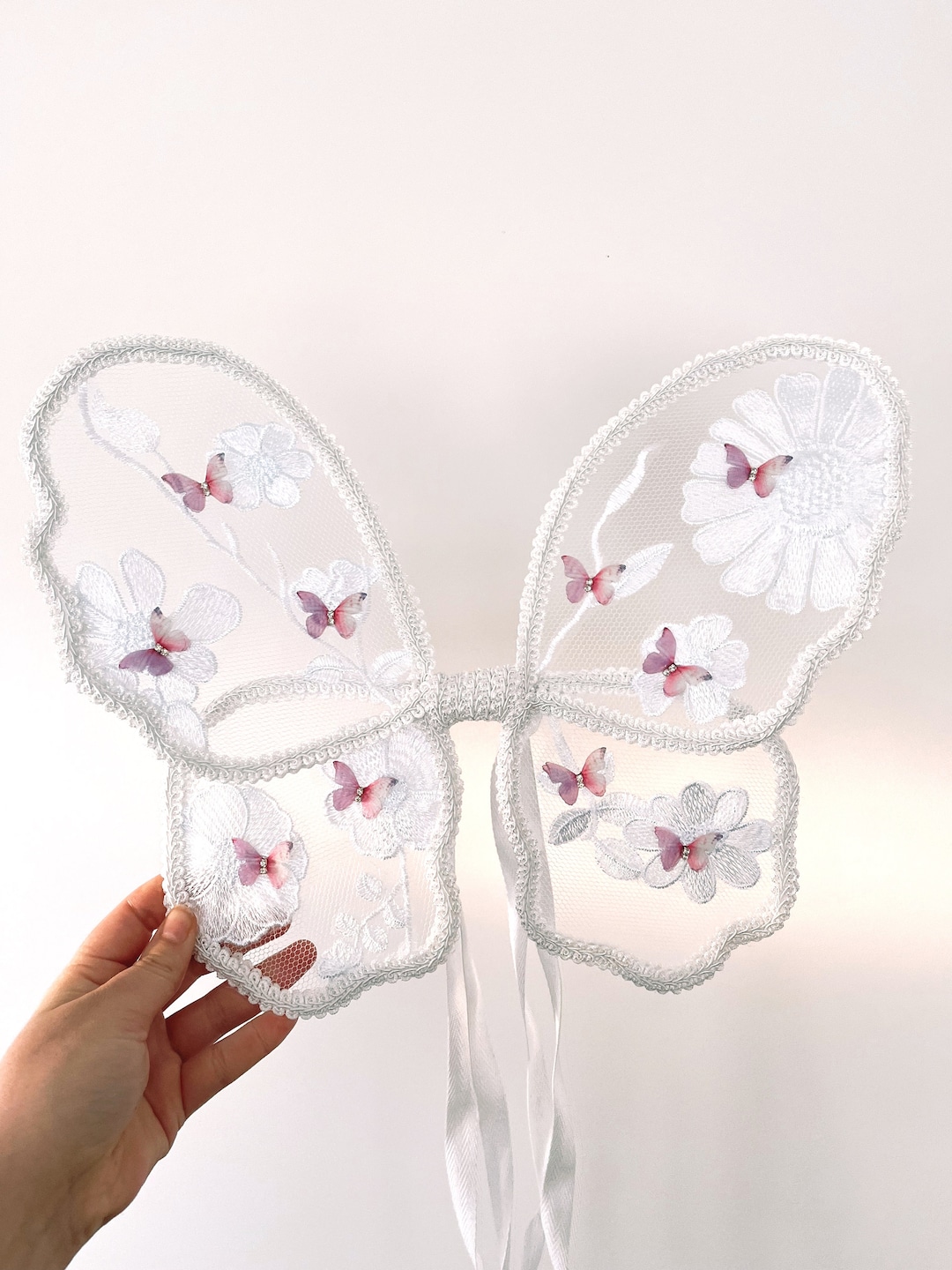 Fairy Wings Flower Fairy Wings Lace Fairy Wings Kids - Etsy