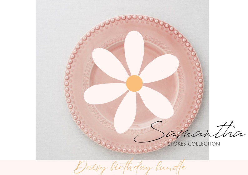 Daisy Birthday Bundle | Editable Daisy Birthday Party | Daisy Birthday ...