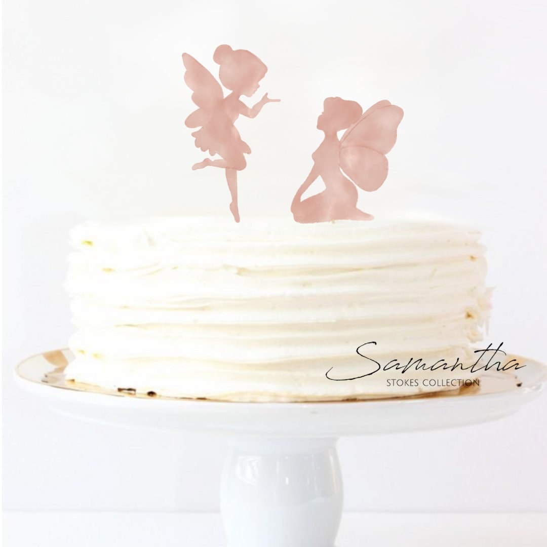 Fairy Cake Topper, Fairy First Birthday Decor , Fairy First Birthday ...