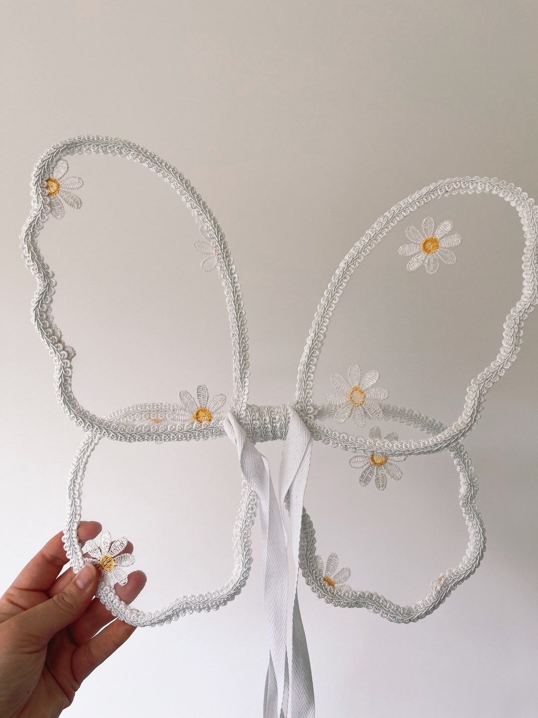 Daisy Fairy Wings | Flower Fairy Wings | Lace Fairy Wings | Toddler ...