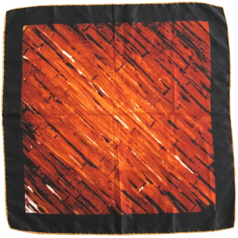 Burnt Orange Scarf - Etsy