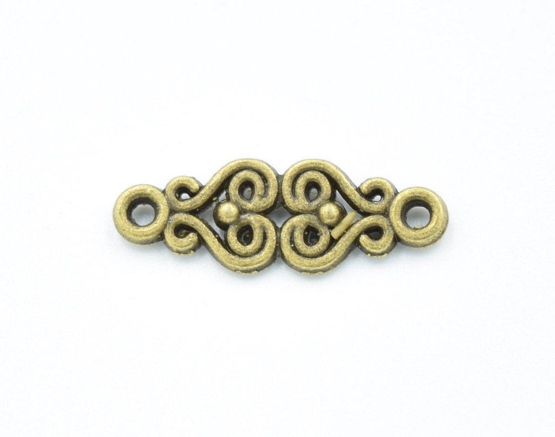 Bronze Connector Charms, 10pcs, 9mm X 25mm, B26 - Etsy