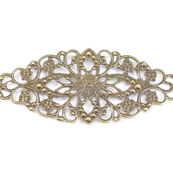 Bronze Tone Filigree - Etsy