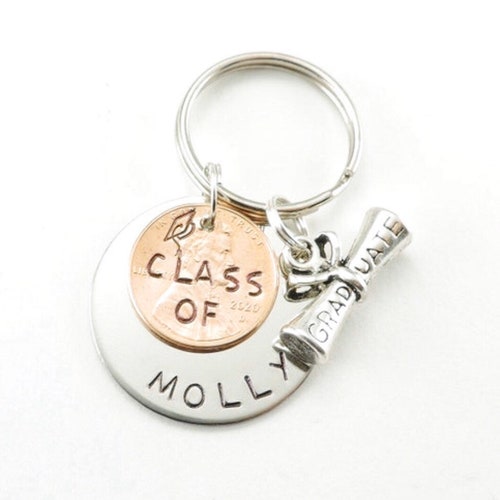 Personalized Graduation Keychain Custom Class of 2023 Gift - Etsy