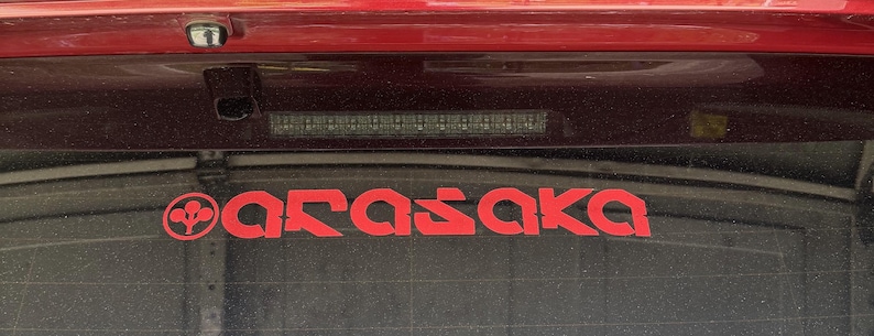 Arasaka Cyberpunk Vinyl Decal Sticker 12 Inch; for Car Window, Laptop ...