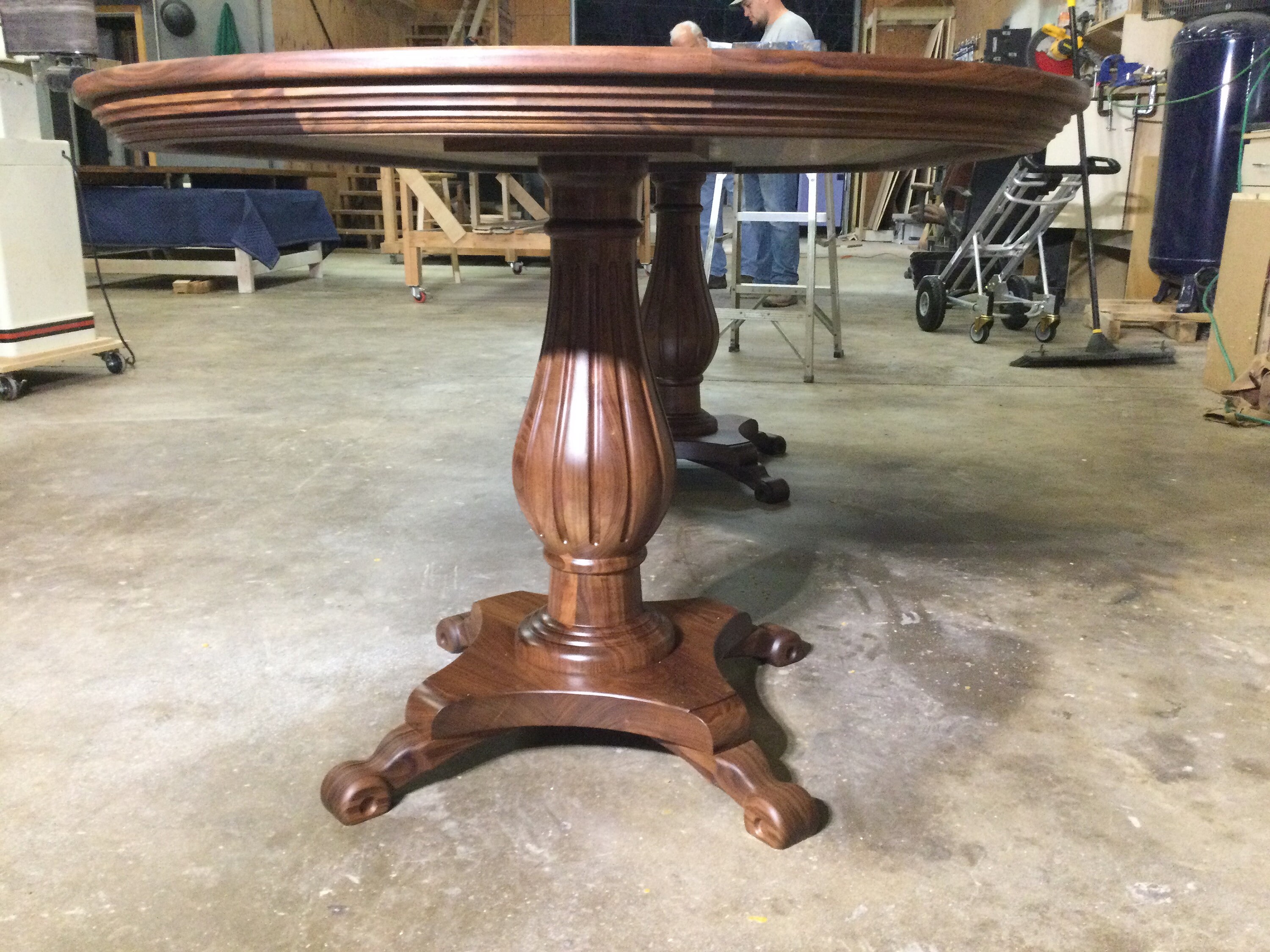 Executive Oval Conference Table, Custom, Walnut, Solid Wood - Etsy