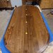 Executive Oval Conference Table, Custom, Walnut, Solid Wood - Etsy