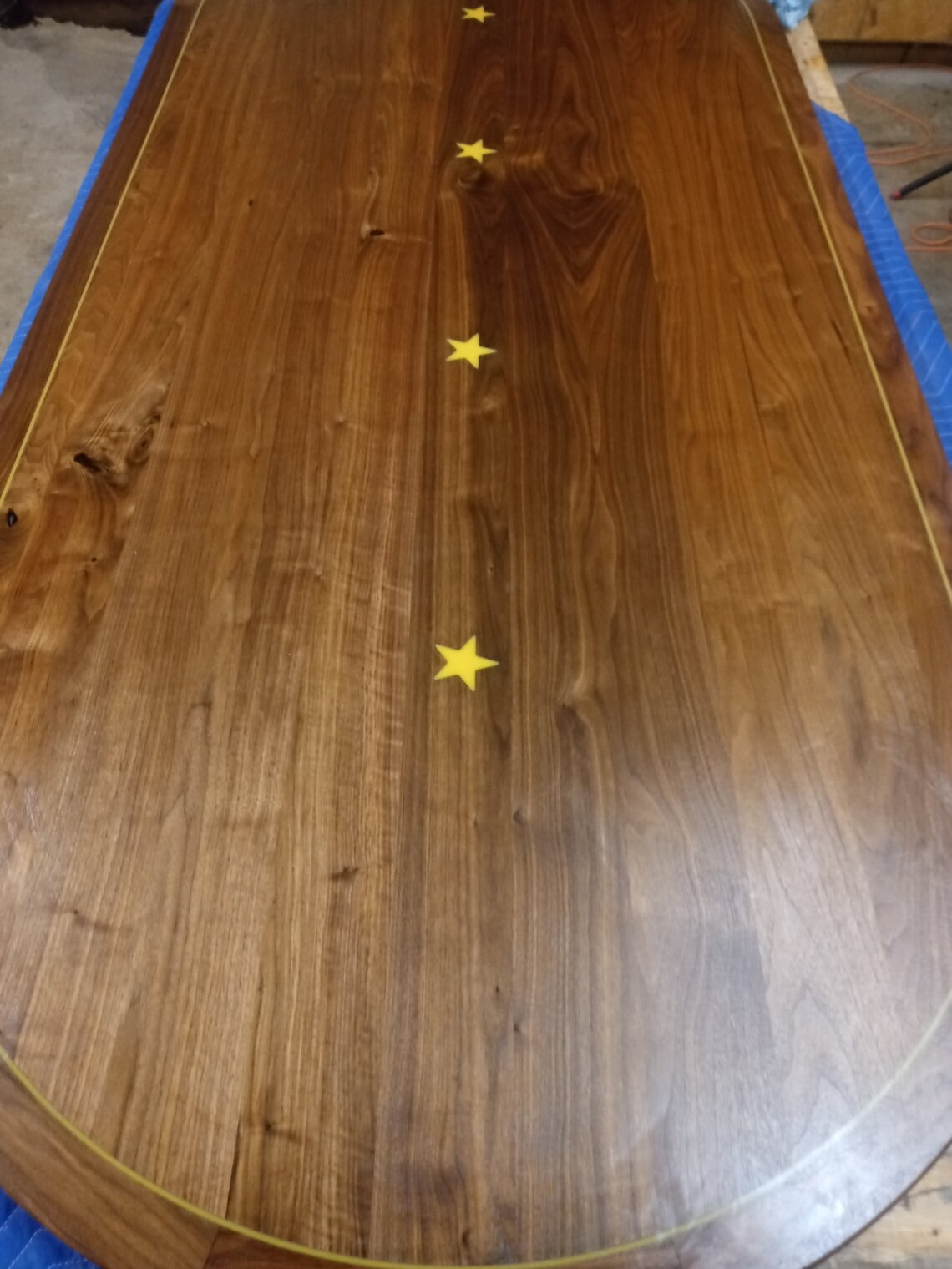 Executive Oval Conference Table, Custom, Walnut, Solid Wood - Etsy