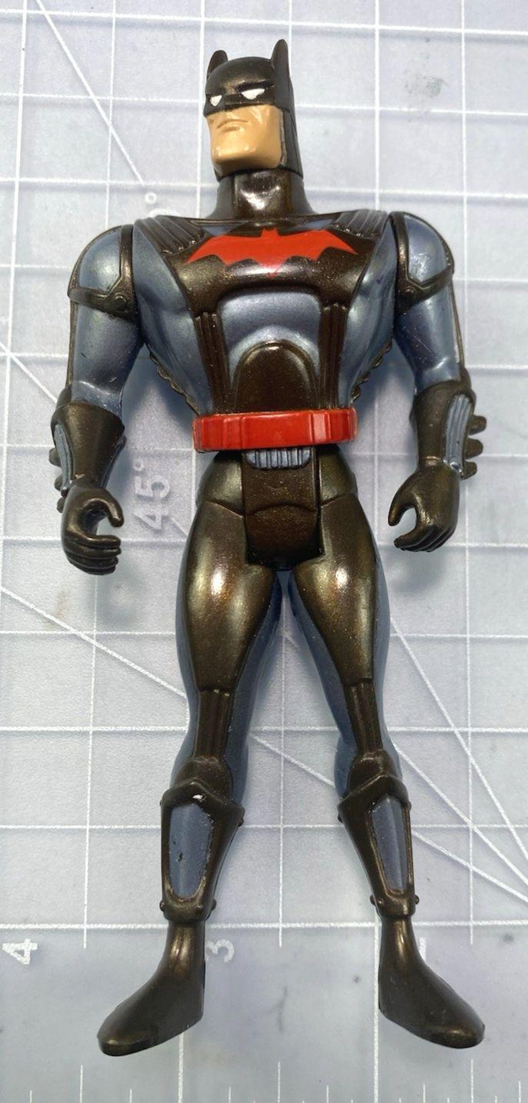 Vintage DC Comics Batman Brown, Blue Suit 1994 Kenner 5" Action Figure ...