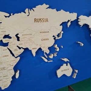 Cnc Cutting File-world Map Led Wall Decoration Using Cnc Router and ...