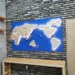 Cnc Cutting File-world Map Led Wall Decoration Using Cnc Router and ...