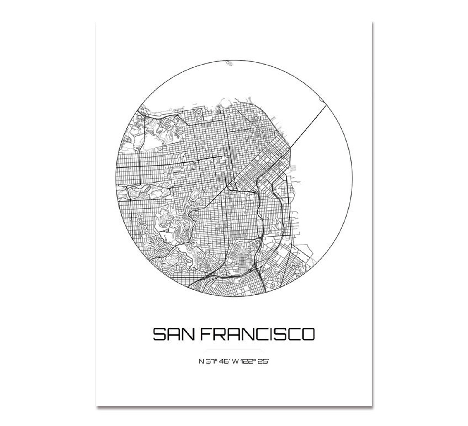 Custom City Map Art Any City in the World Line Art Map Home Decor - Etsy