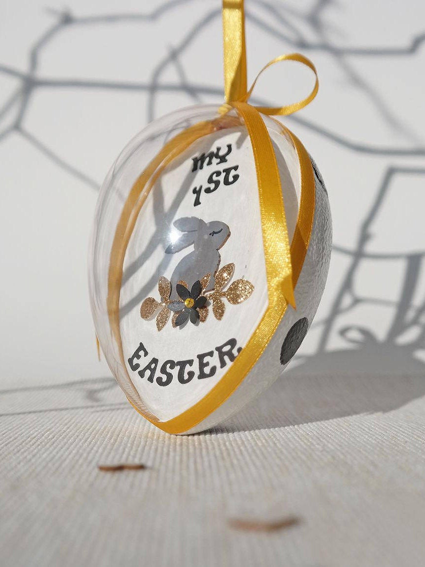 Personalised First Easter Egg for Baby Girl or Baby Boy, Unisex Easter ...
