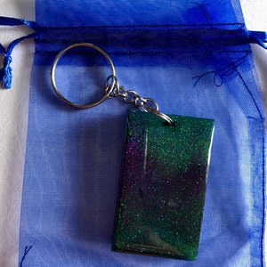 Aurora Keyring, Night Sky Inspires, Glow in the Dark Galaxy. Aurora ...