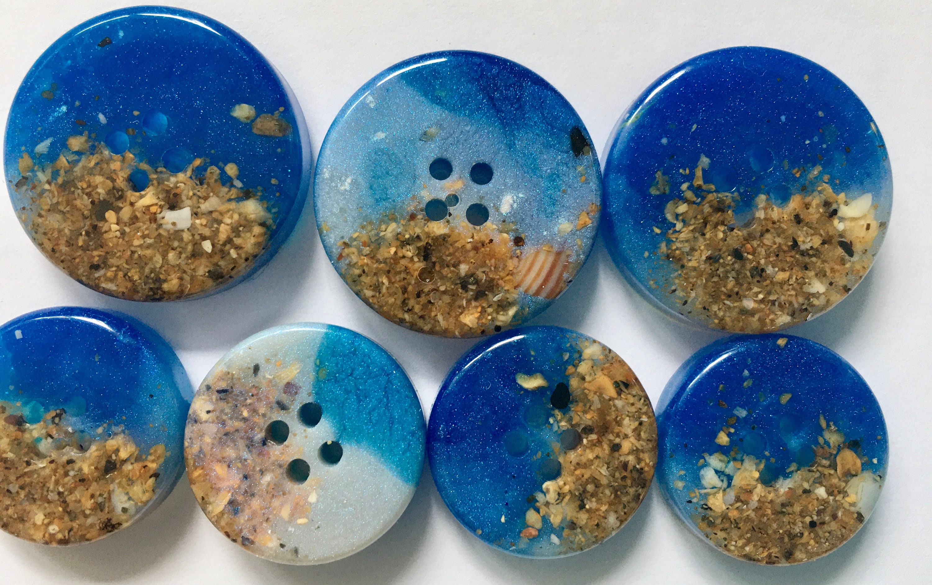 Beach Sand Buttons. Hand Made Buttons From the Shetland - Etsy UK