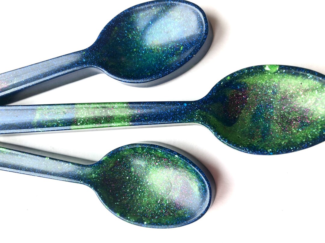 Aurora Inspired Decorative Spoons Handmade Decorative Spoons. - Etsy