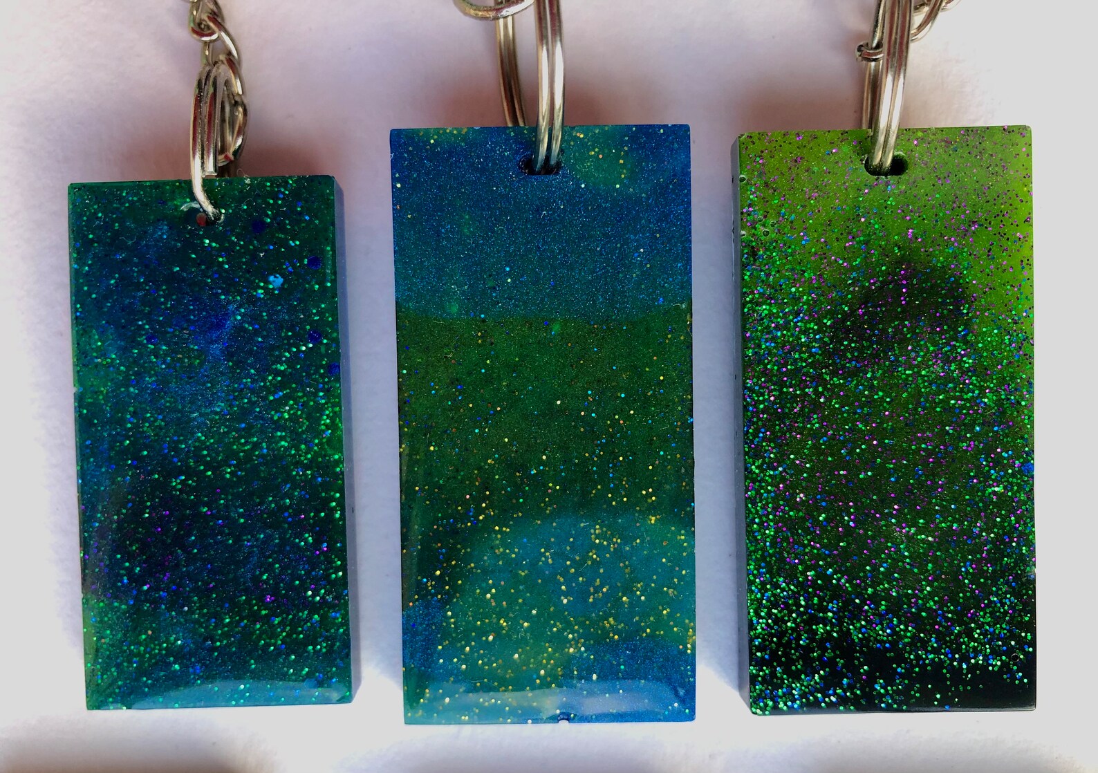 Aurora Keyring Night Sky Inspires Glow in the Dark Galaxy. - Etsy
