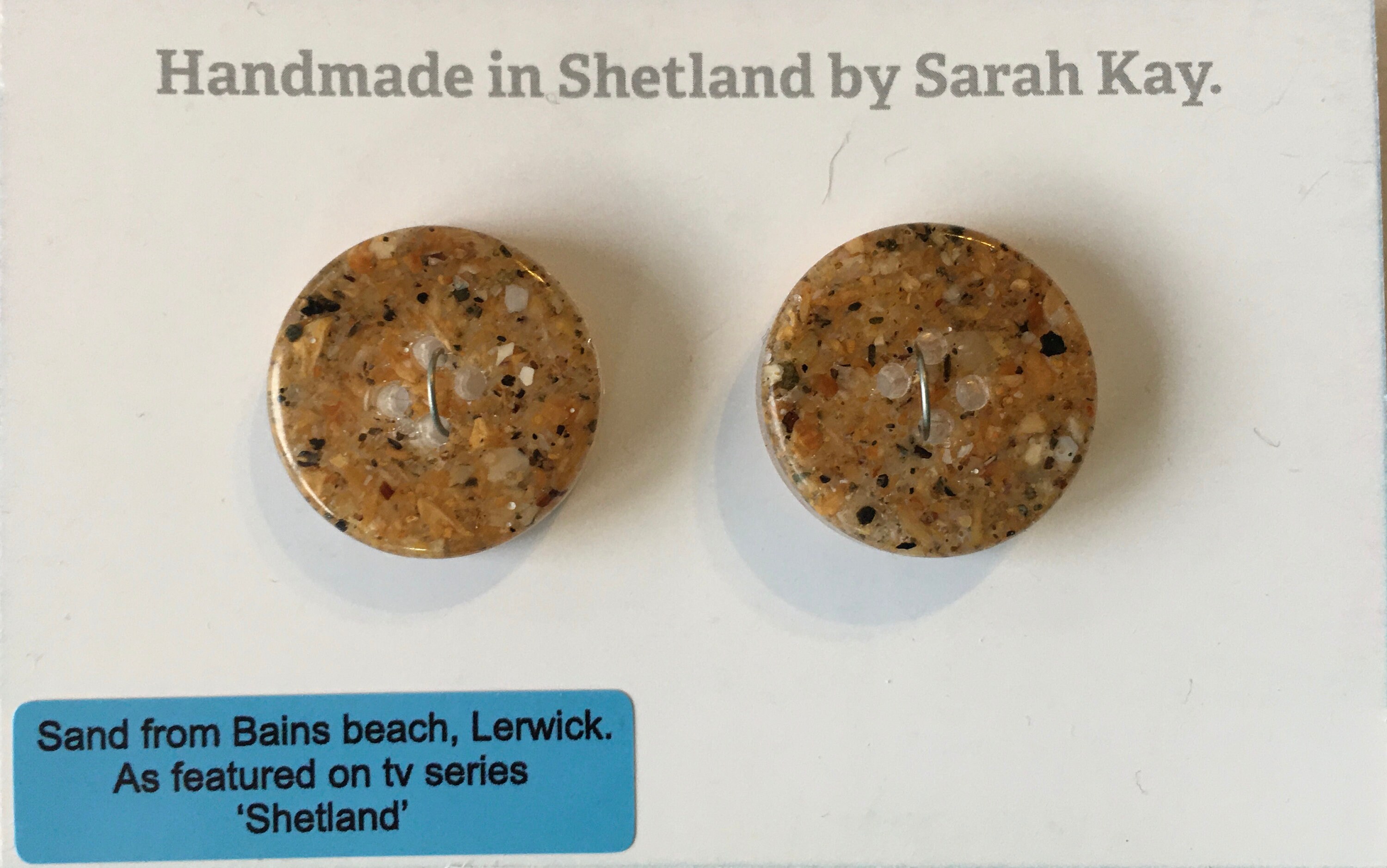 Beach Sand Buttons. Hand Made Buttons From the Shetland - Etsy